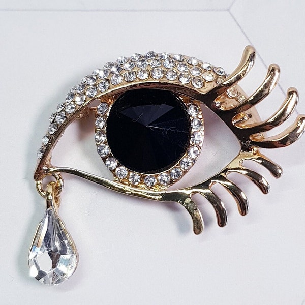 Eye Brooch - Etsy UK