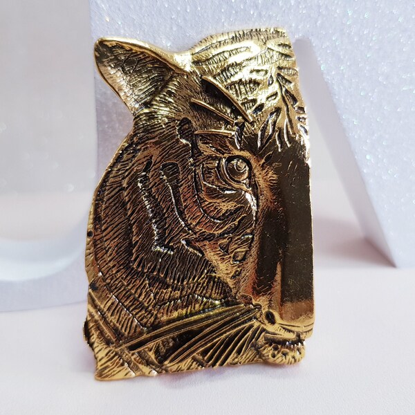 Half Face Tiger Svg - Etsy