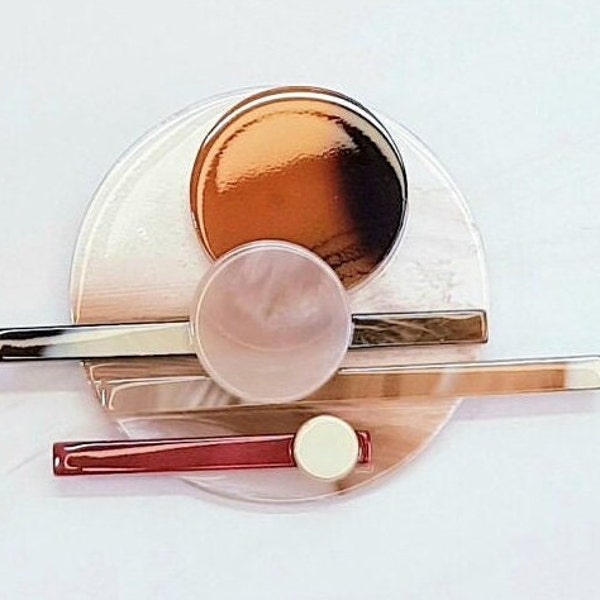 Modern Brooch - Etsy