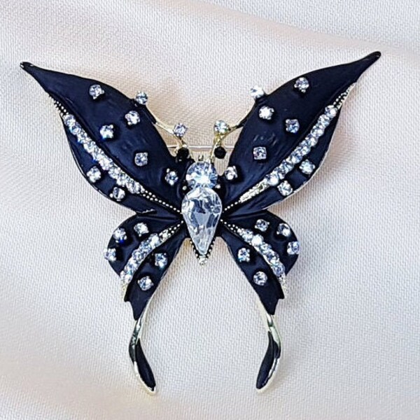 Butterfly Brooch - Etsy UK