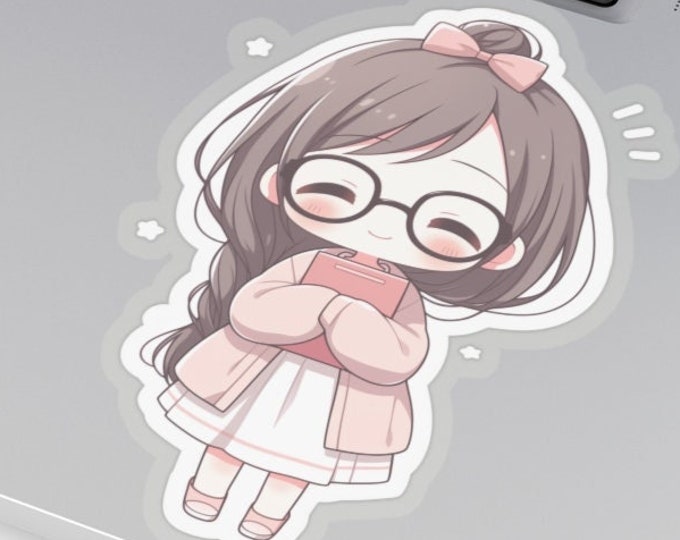 KAWAII RAINBOW GIRL Sticker Sheet // Aesthetic Candy Harajuku ...