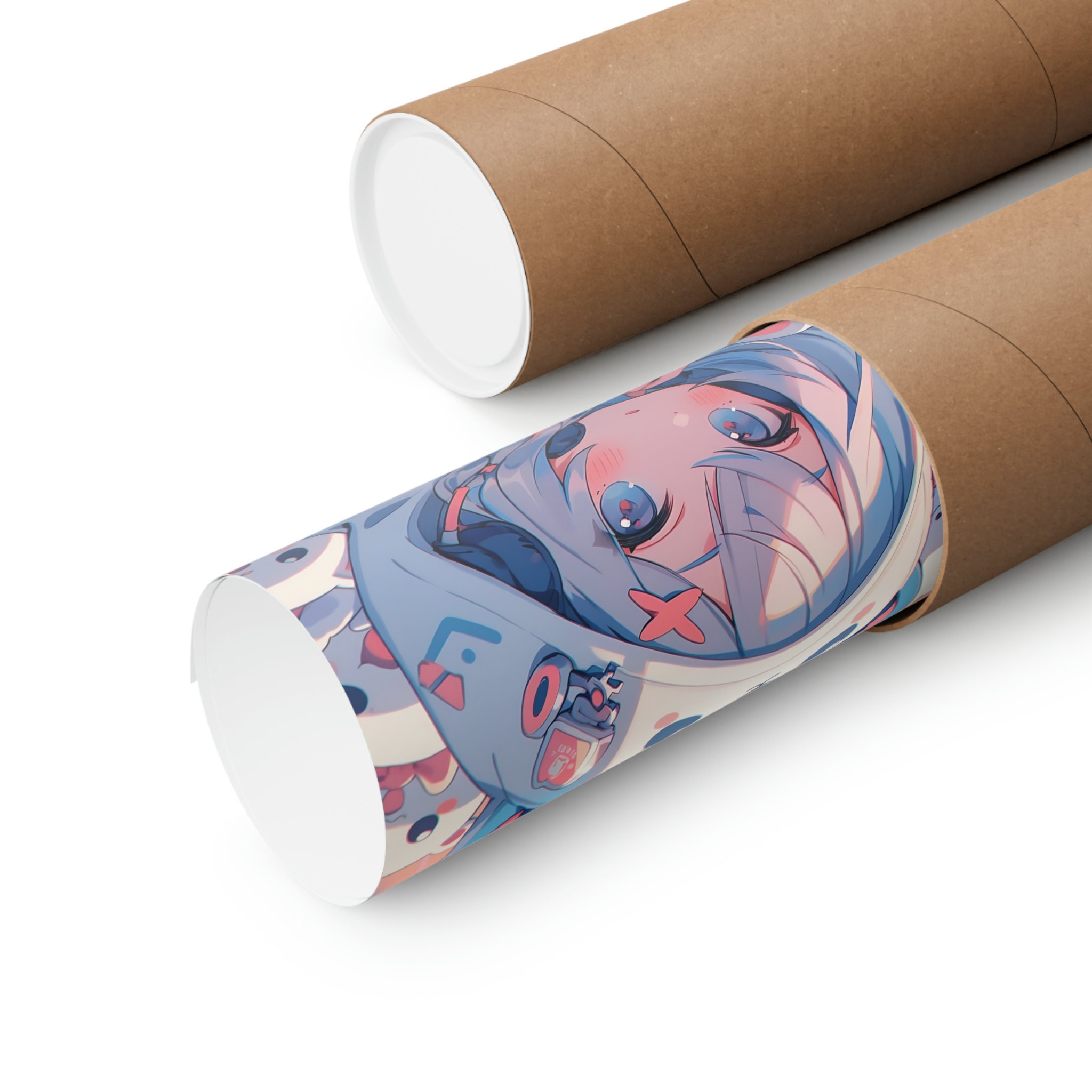 Anime Girl Art Poster Anime Art Print Anime Waifu Poster Anime Girl Art ...