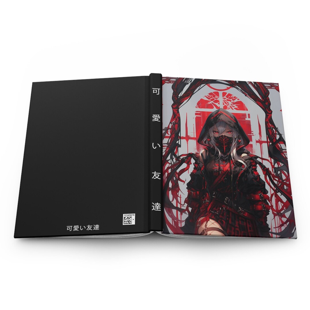 Anime Art Journal Anime Girl Notebook Anime Gift Dream Journal Ninja ...