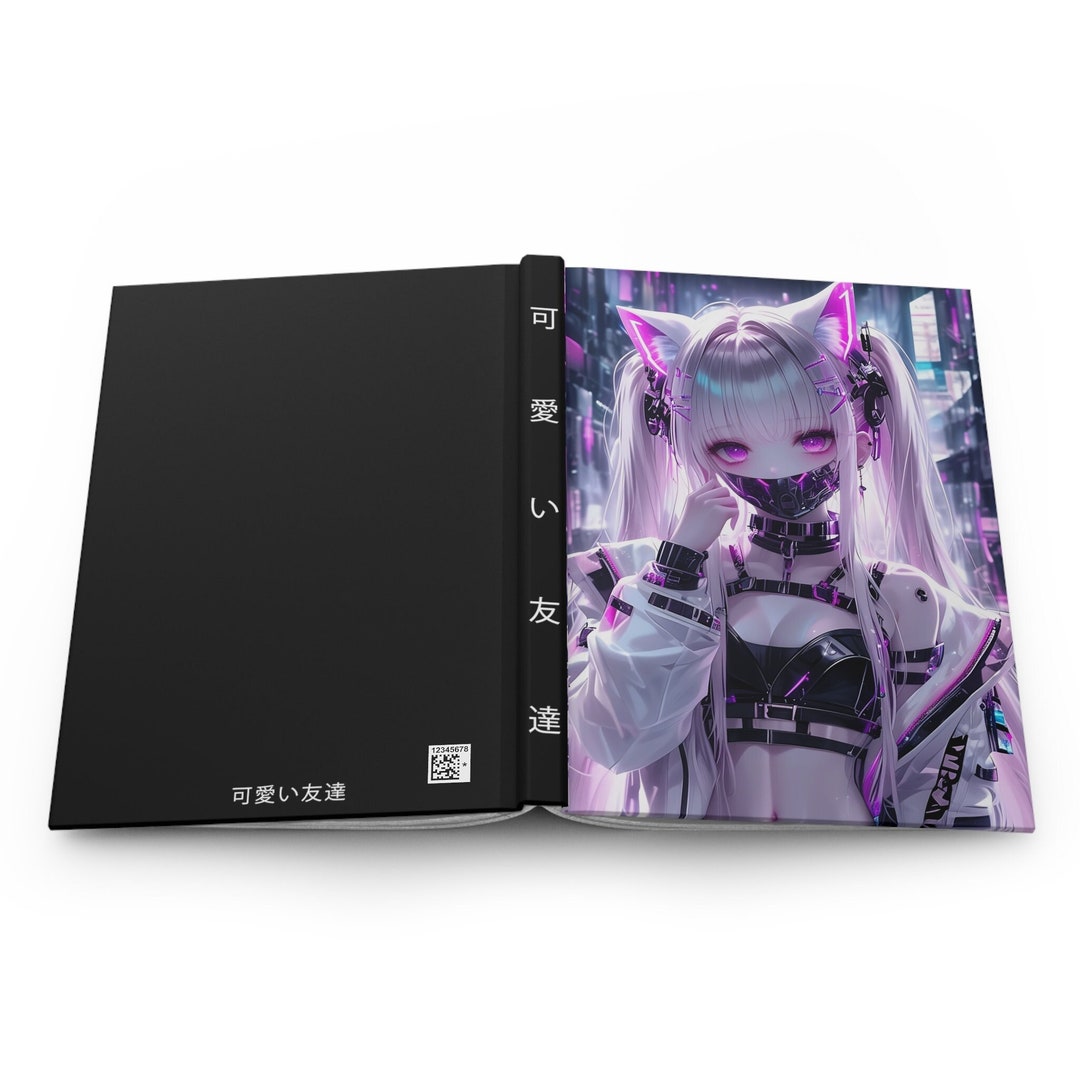 Cyberpunk Journal Anime Art Journal Anime Girl Notebook Anime Gifts ...