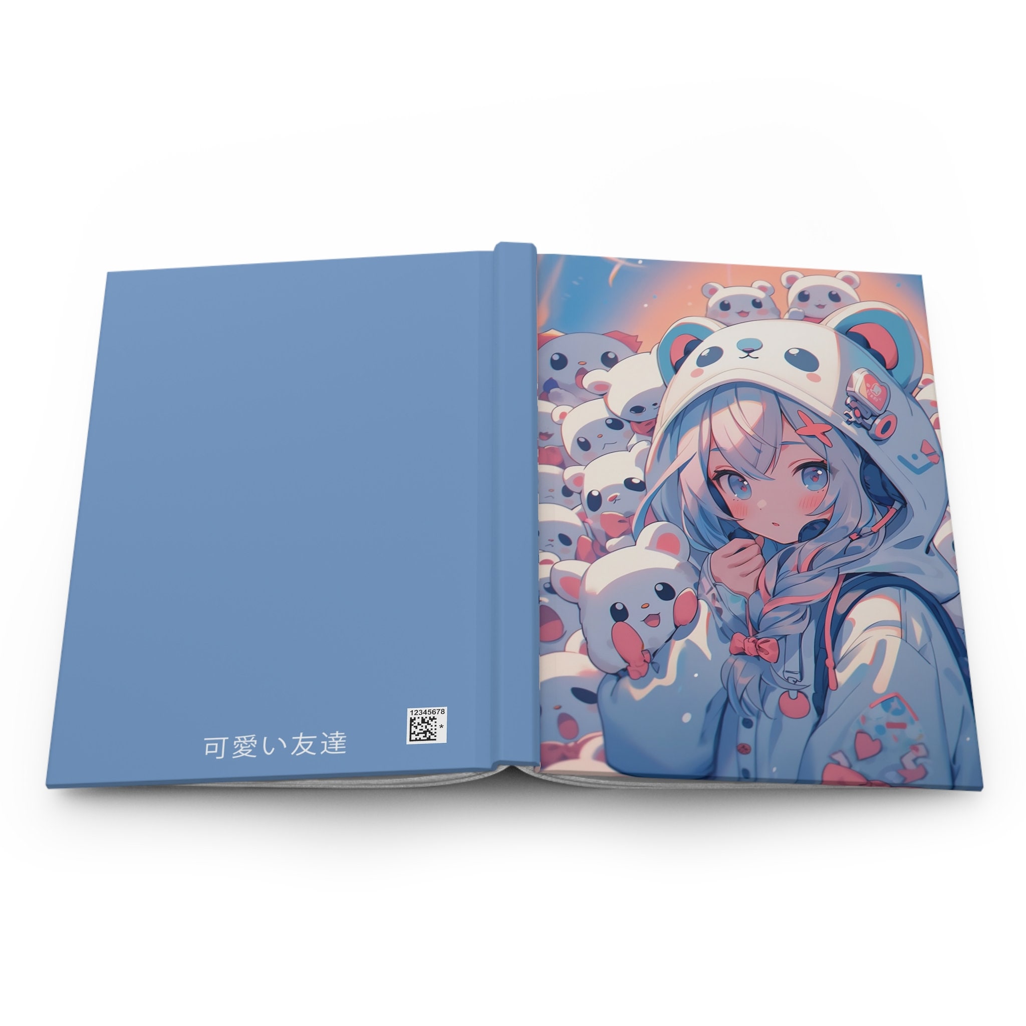 Anime Journal Anime Notebook Japanese Journal Anime Art Journal Anime ...