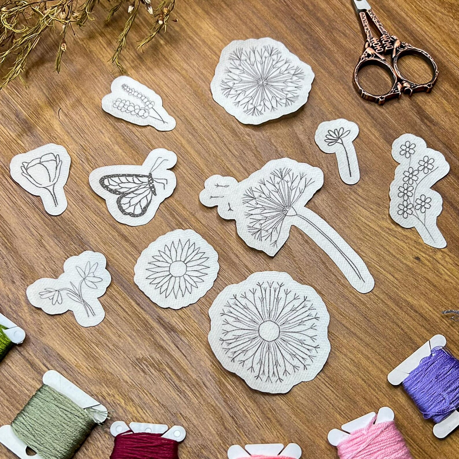 Spring Stick and Stitch Embroidery Designs Spring Designs Stick N ...