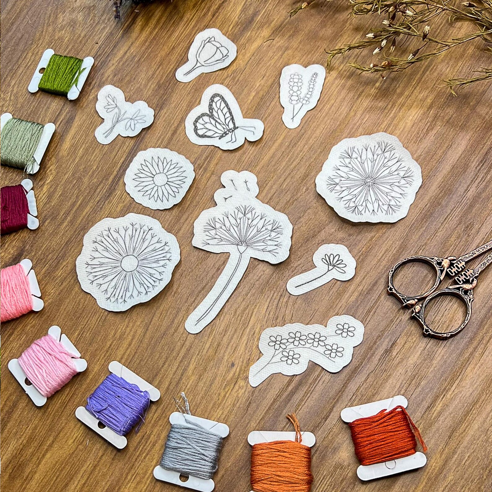 Spring Stick and Stitch Embroidery Designs Spring Designs Stick N ...