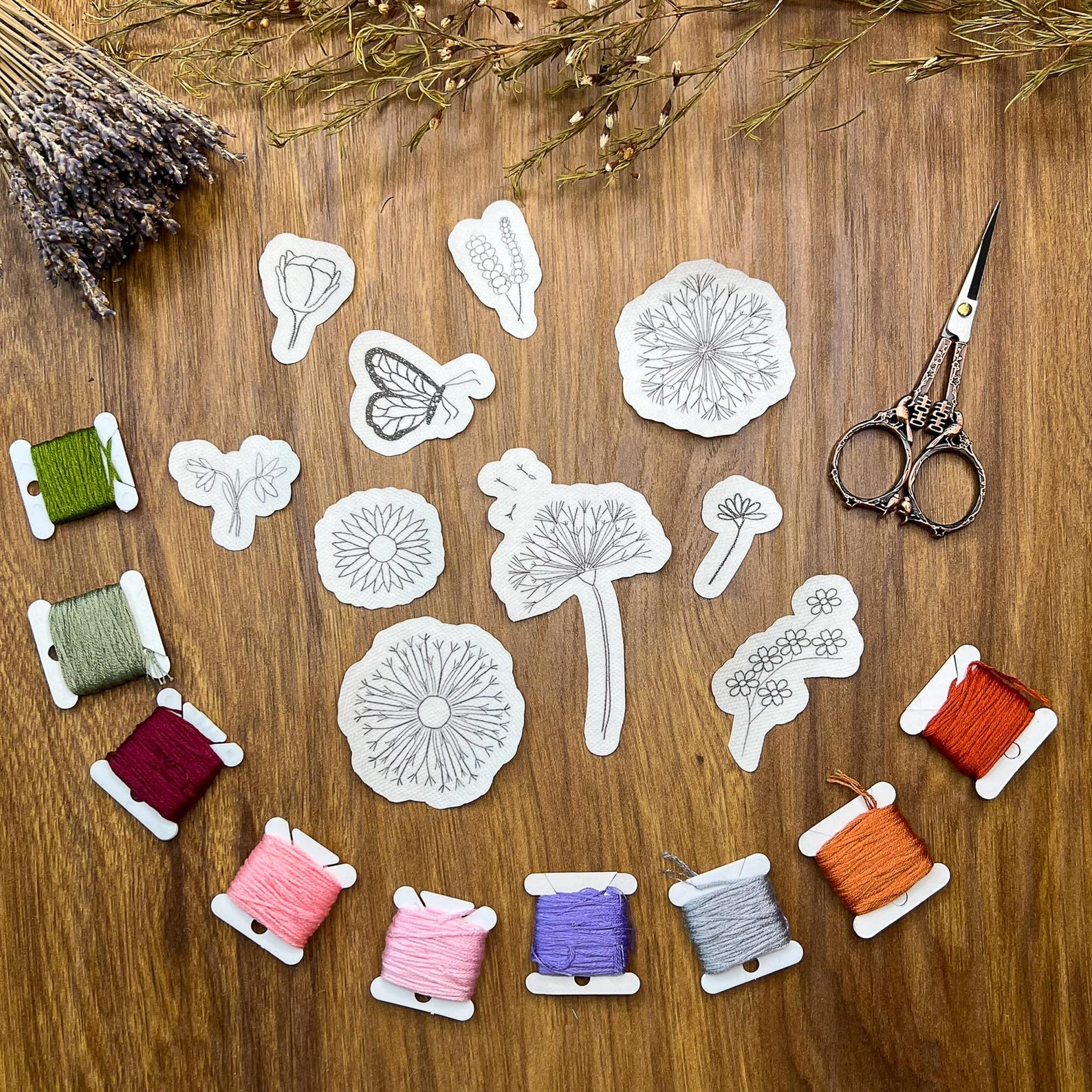 Spring Stick and Stitch Embroidery Designs Spring Designs Stick N ...