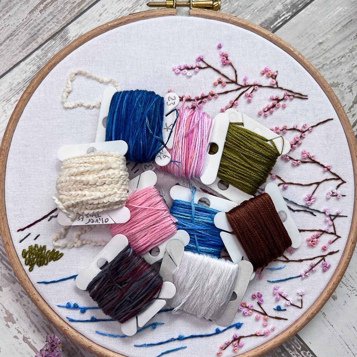 Mount Fuji Embroidery Pattern Embroidery Modern - Etsy