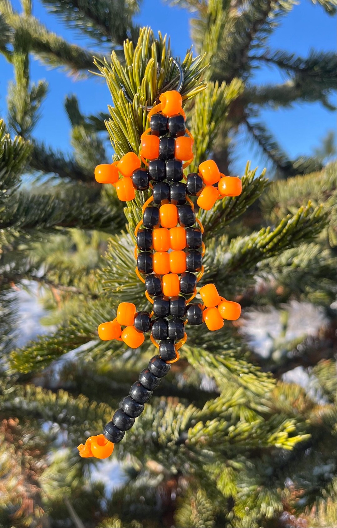 The Emberon Gecko Beaded Keychain-for Keychain Lovers- Accessories for ...