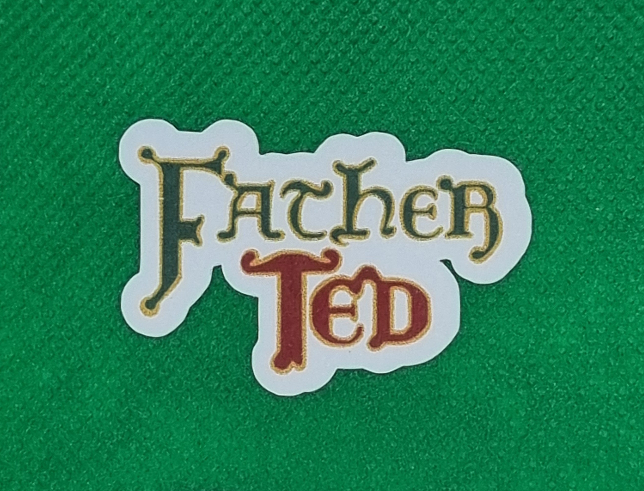 Father Ted Logo Sticker Ted Crilly Jack Hackett Dougal - Etsy