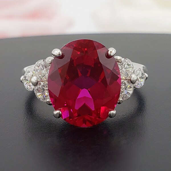 Synthetic Ruby - Etsy