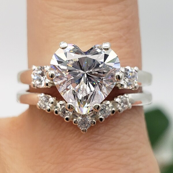 Stone Wedding Ring - Etsy