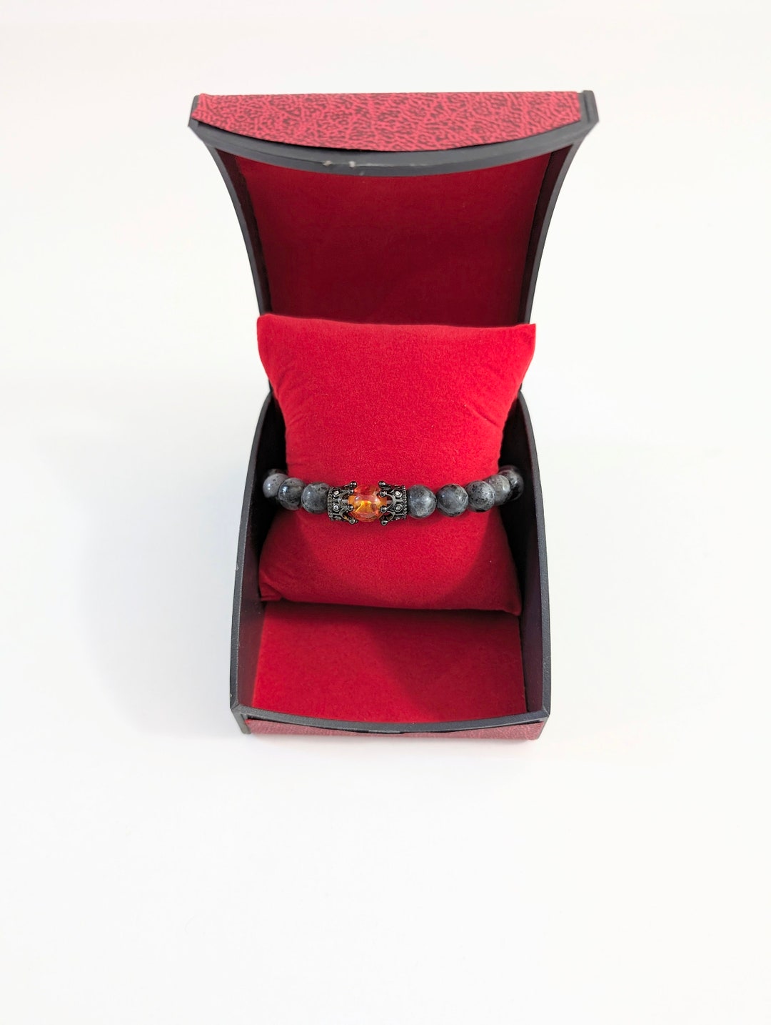 Luxury Watch Box | Bracelet Box With Cushion | Red Color Watch ...