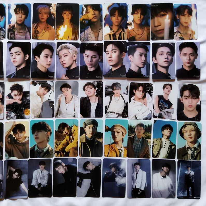 SEVENTEEN Fanmade Photocards Face the Sun Album - Etsy UK