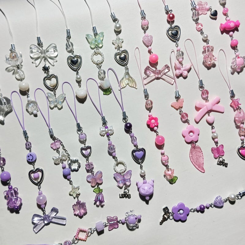 Phone Strap Charm - Etsy