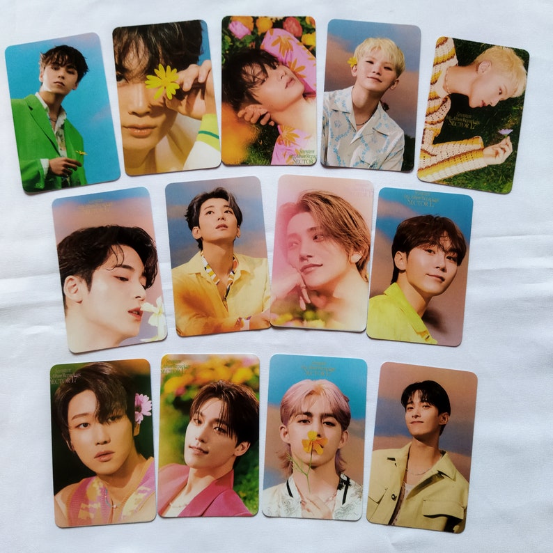 SEVENTEEN Fanmade Photocards Sector17 Album - Etsy