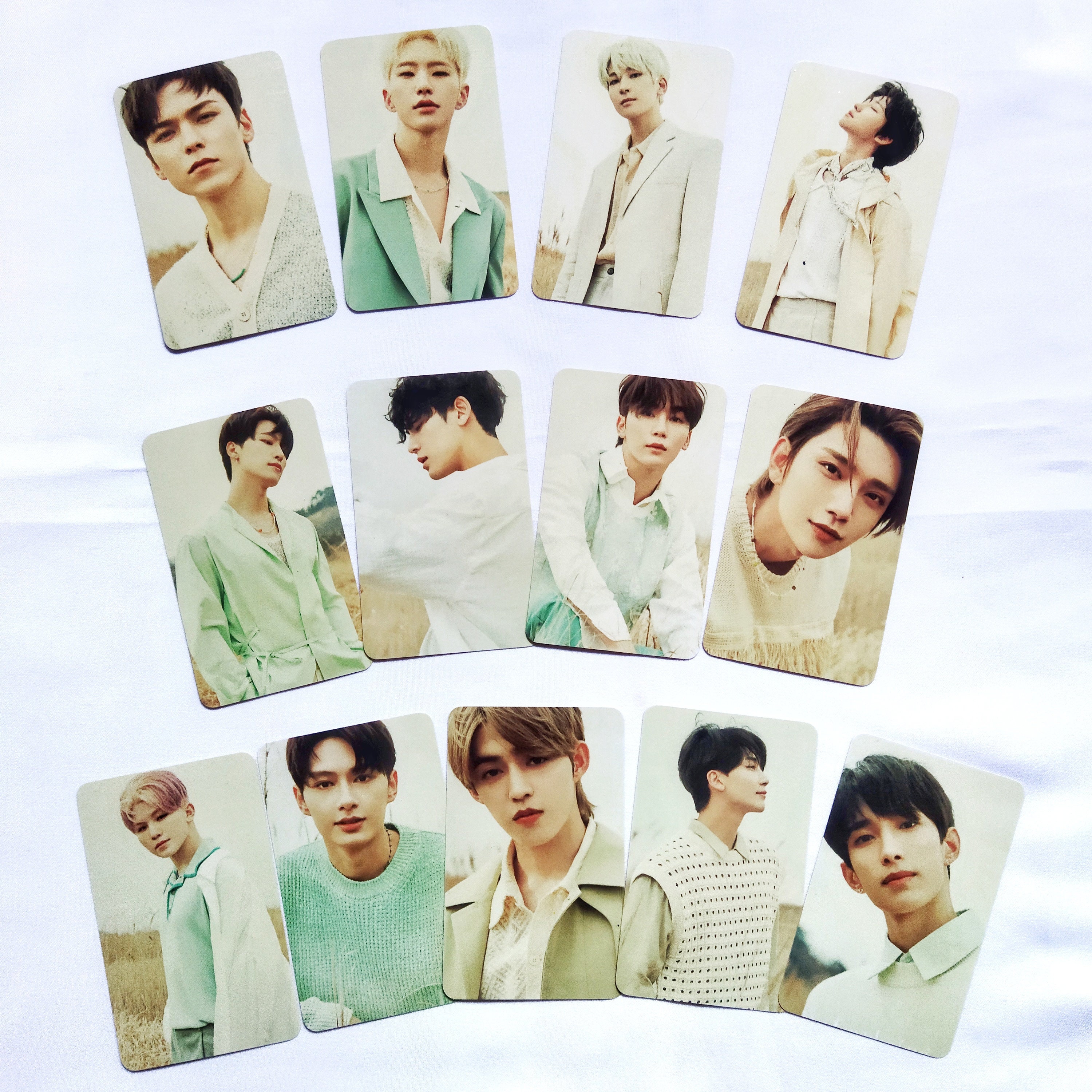 SEVENTEEN Fanmade Photocards Darling Set - Etsy