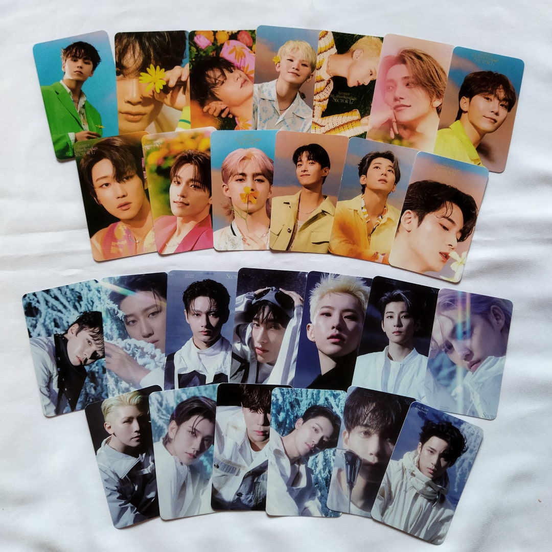 SEVENTEEN Fanmade Photocards Sector17 Album - Etsy
