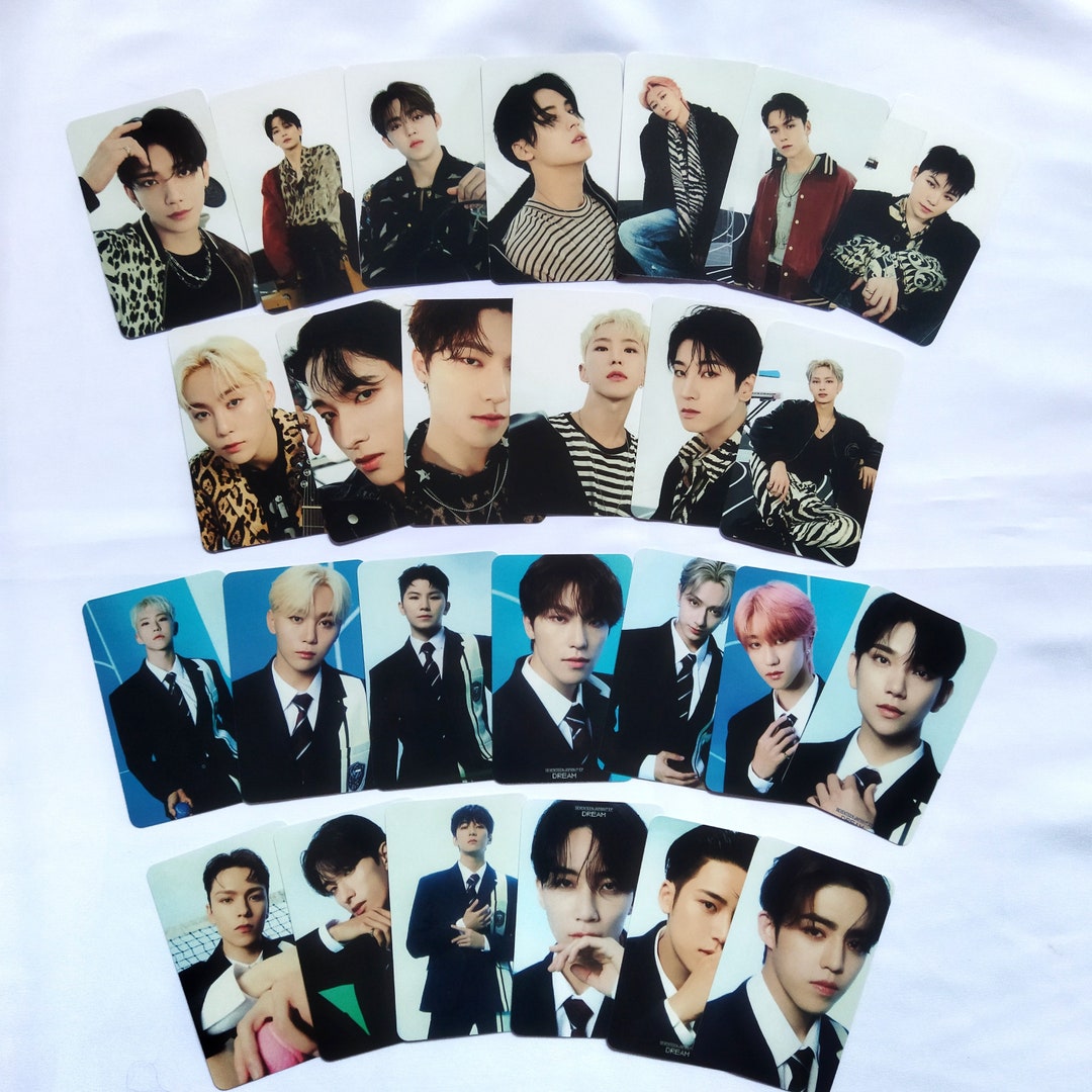 SEVENTEEN Fanmade Photocards Dream Japan Album - Etsy
