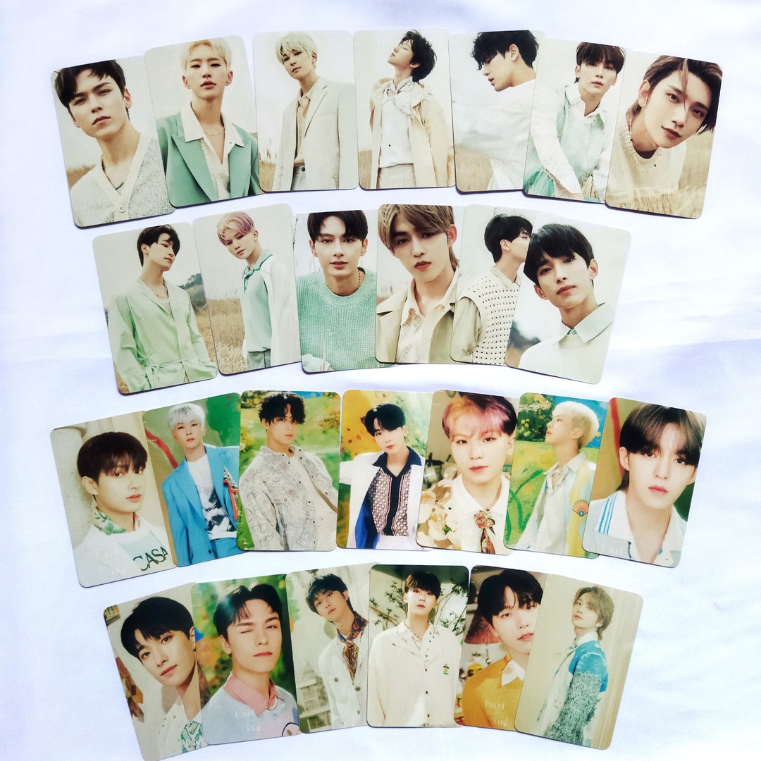 SEVENTEEN Fanmade Photocards Darling Set - Etsy