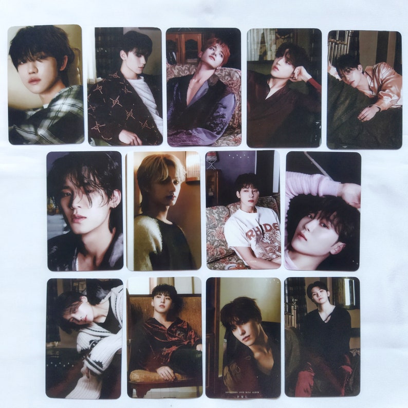 SEVENTEEN FML F*ck My Life Photocard Fanmade Album Set of 13 - Etsy
