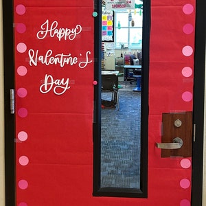 Valentine's Door Decor - Etsy