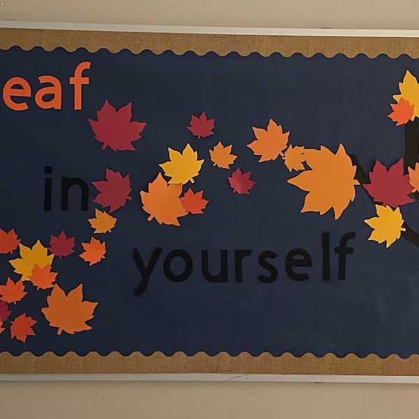 Fall Bulletin Board - Etsy