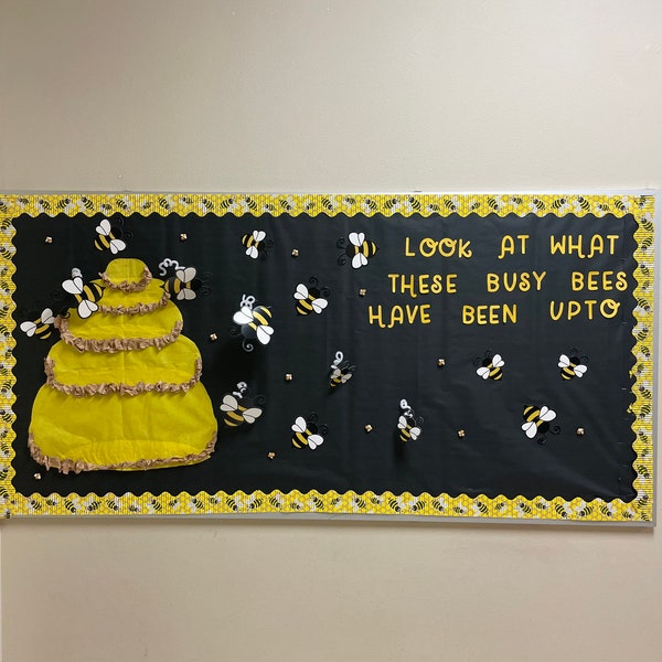 Bee Bulletin Board - Etsy