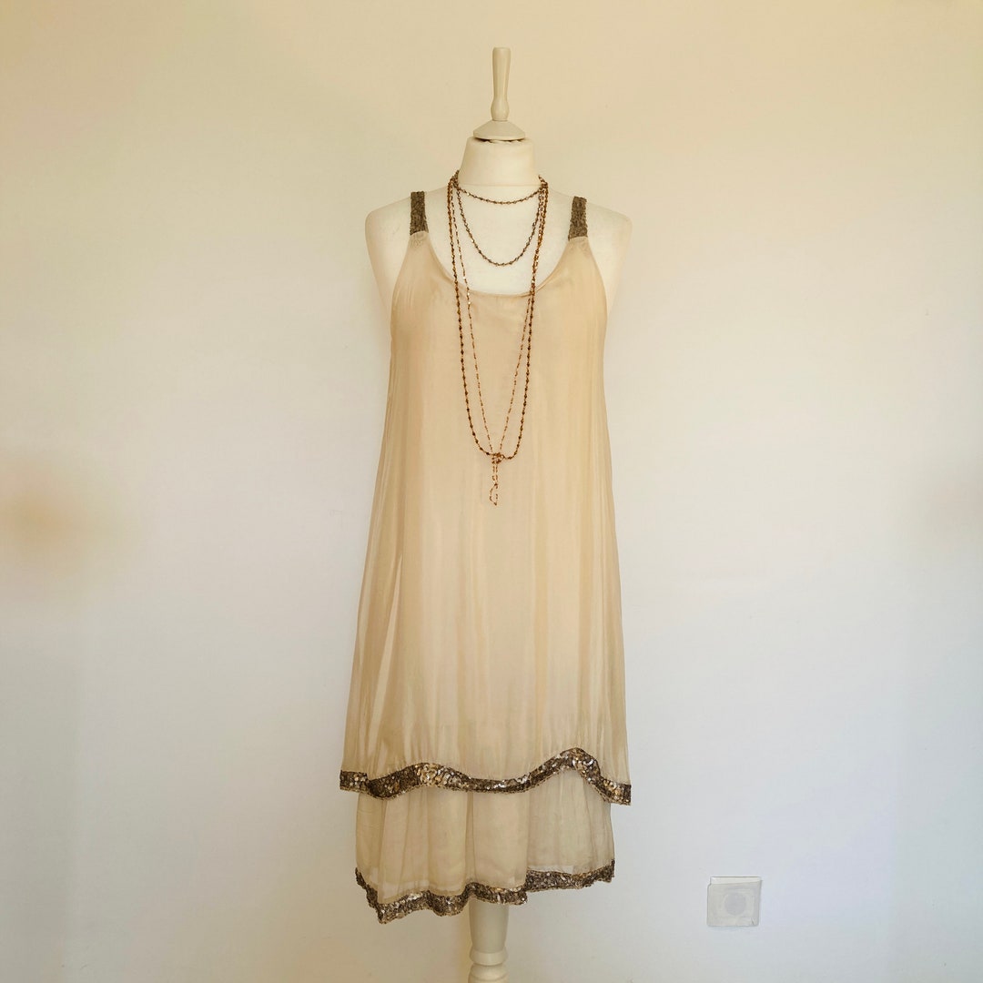 Boho Sequinned Dress,tiered Silk Dress,short Summer Holiday Dress ...