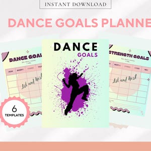 SMART Goal Setting Worksheets for Dancers PDF - Etsy