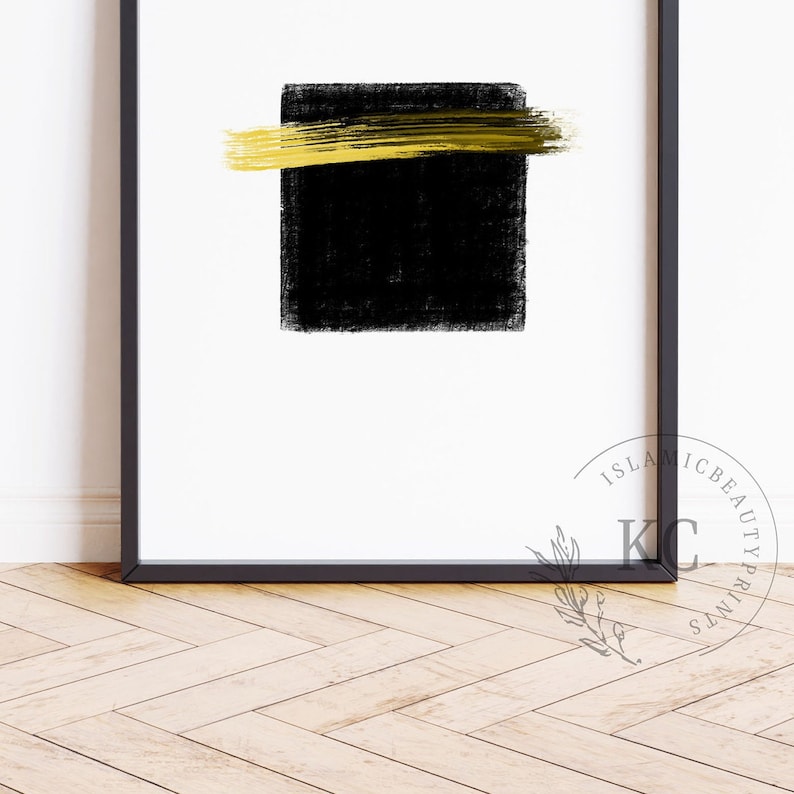 Kaba Kaaba Minimalist Print Islamic Prints Islamic Wall - Etsy