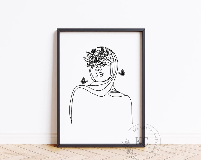 Kaba Kaaba Minimalist Print Islamic Prints Islamic Wall Art Home Office ...