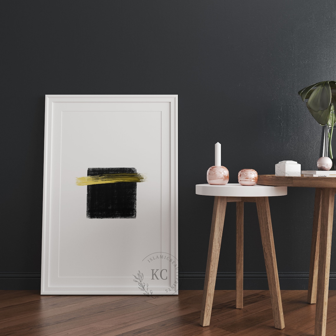 Kaba Kaaba Minimalist Print Islamic Prints Islamic Wall - Etsy