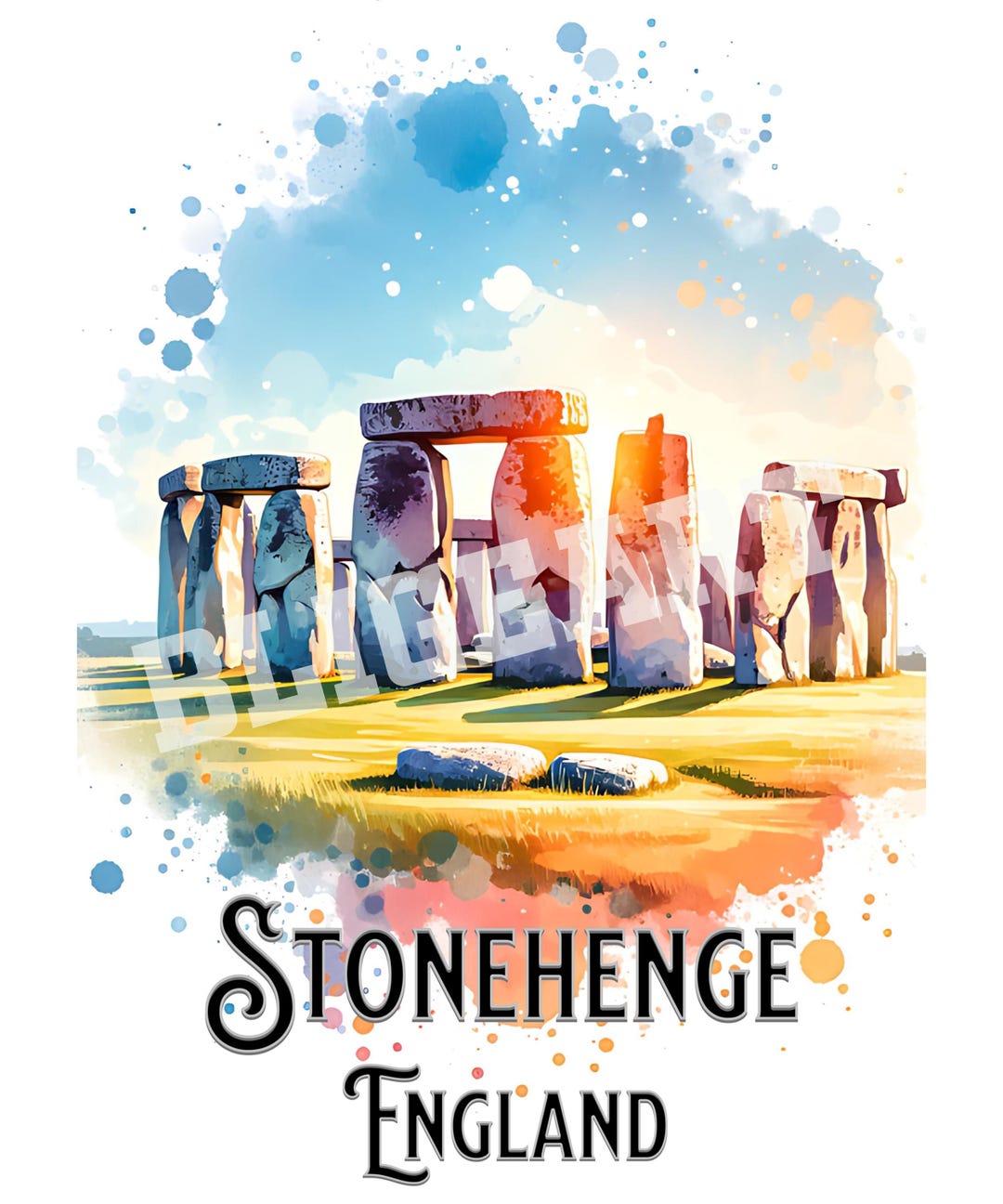 Stonehenge England Print DIGITAL DOWNLOAD Printable Art - Etsy