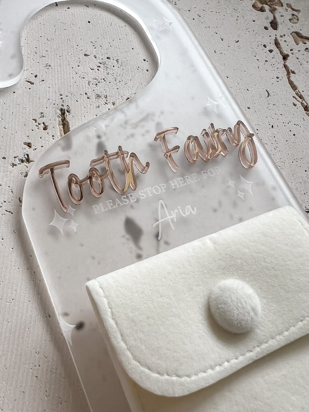 Tooth Fairy Door Hanger | Magic, Kids Decor, Custom Acrylic ...