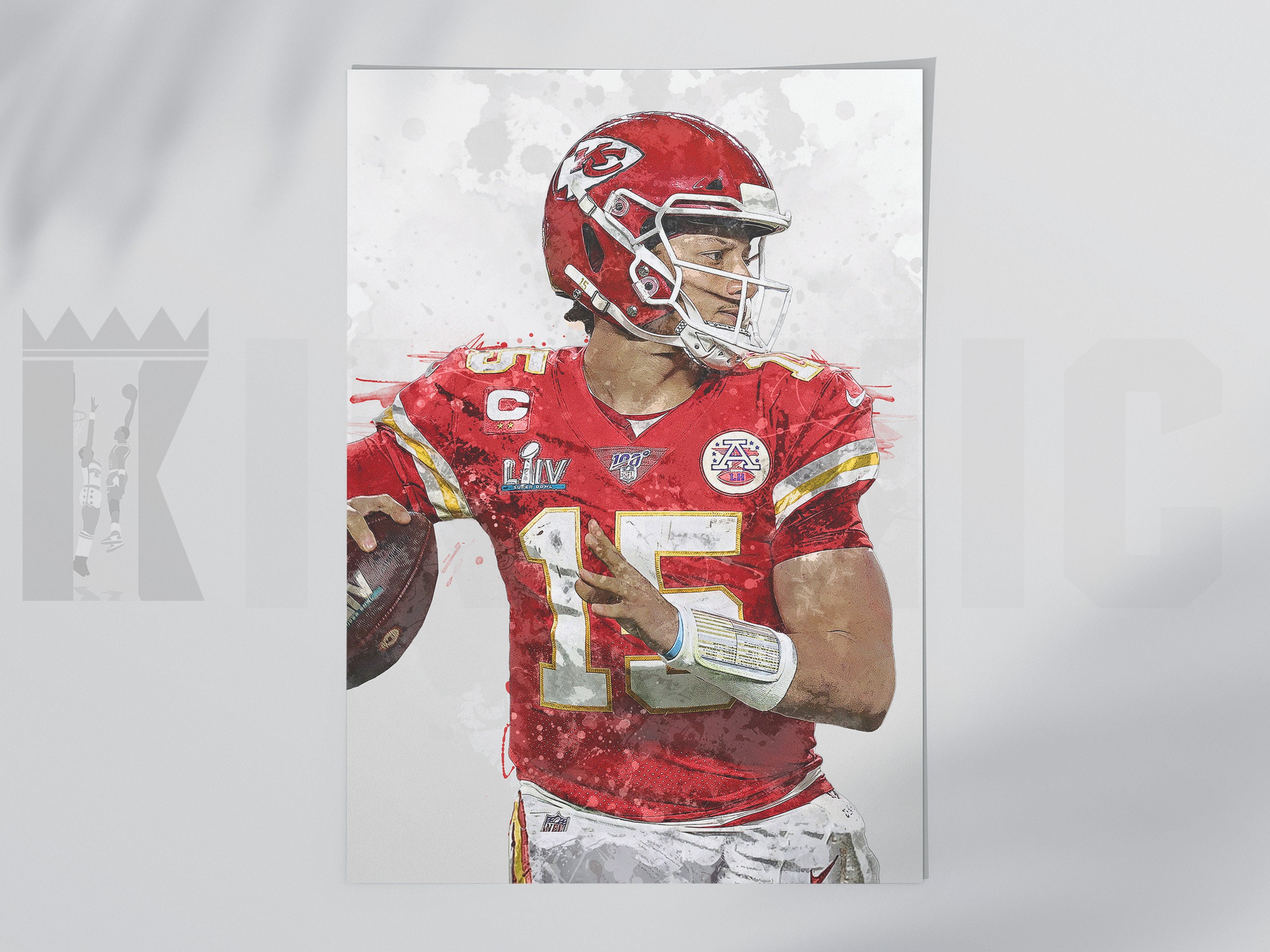 Patrick Mahomes Chiefs Poster