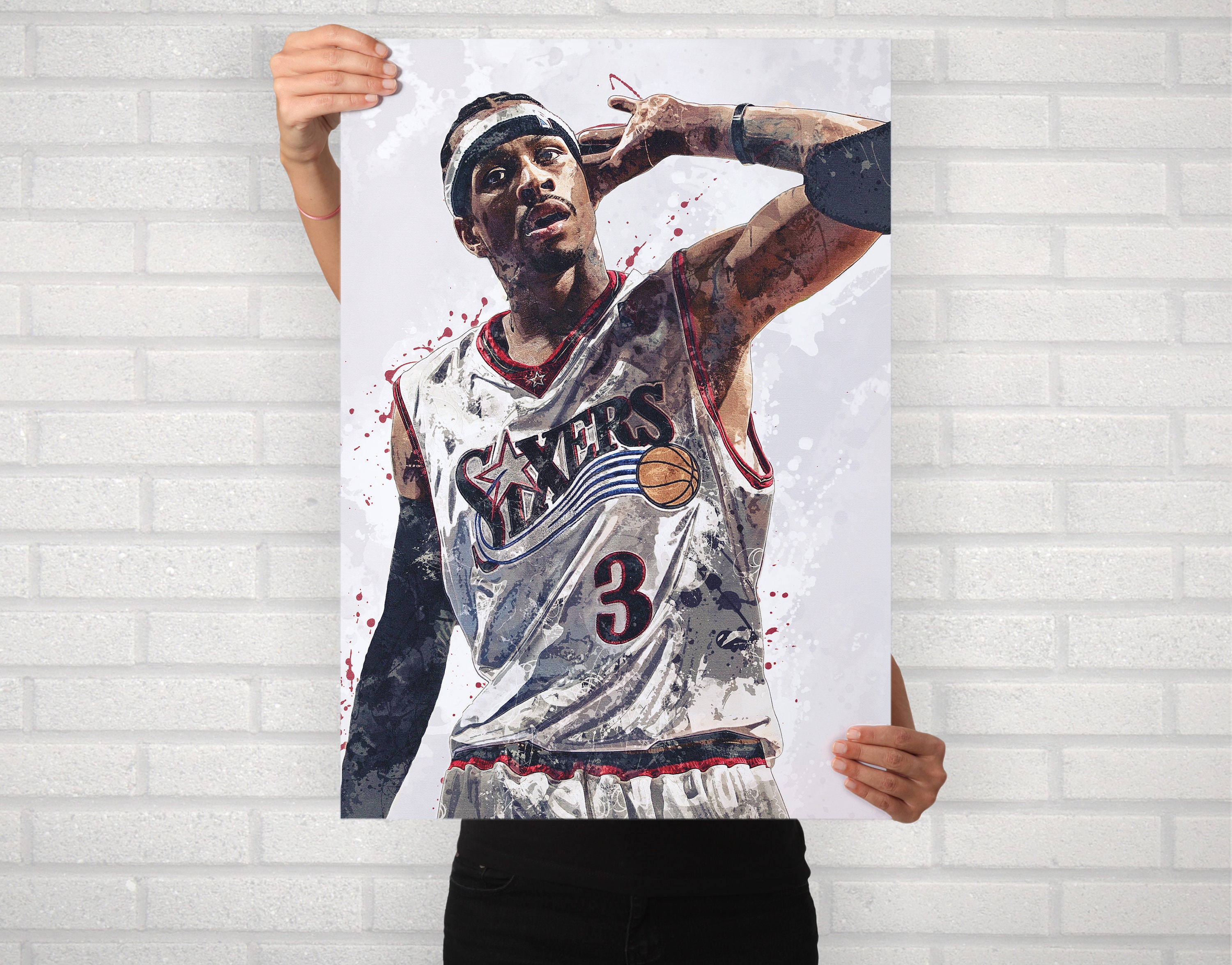 Allen Iverson Painting