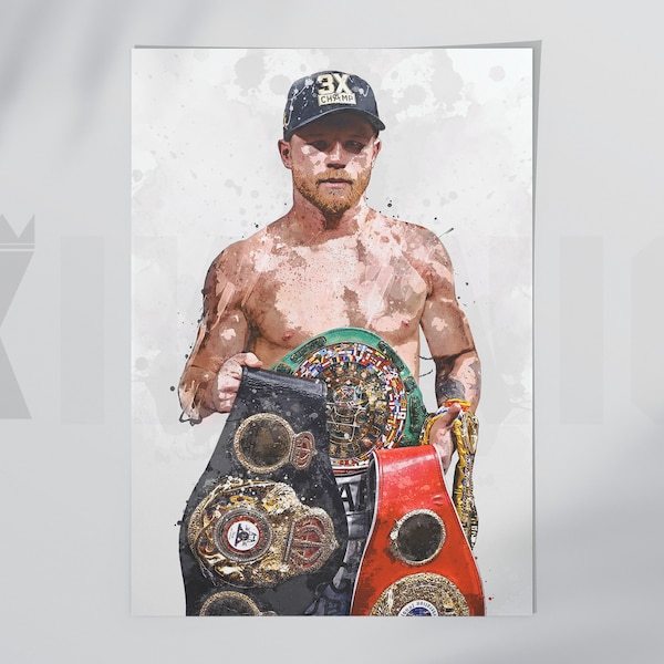 Canelo Alvarez - Etsy