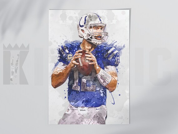 Andrew Luck Colts Poster