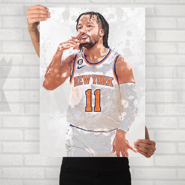 Jalen Brunson Art - Etsy