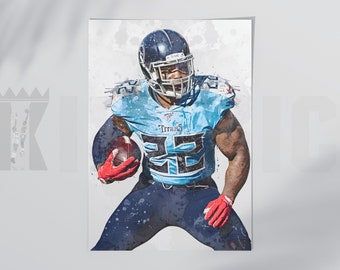 Derrick Henry Poster - Etsy