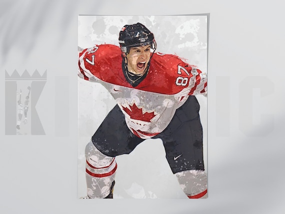 Sidney Crosby 'golden Goal' Canada Poster/canvas - Etsy