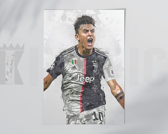 Paulo Dybala Poster - Etsy