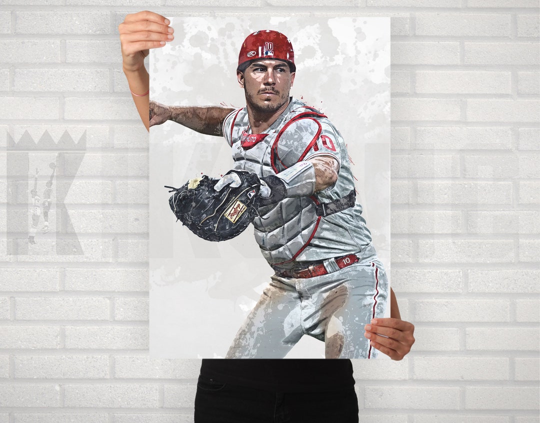 J.T. Realmuto Poster/canvas Print Philadelphia Phillies - Etsy
