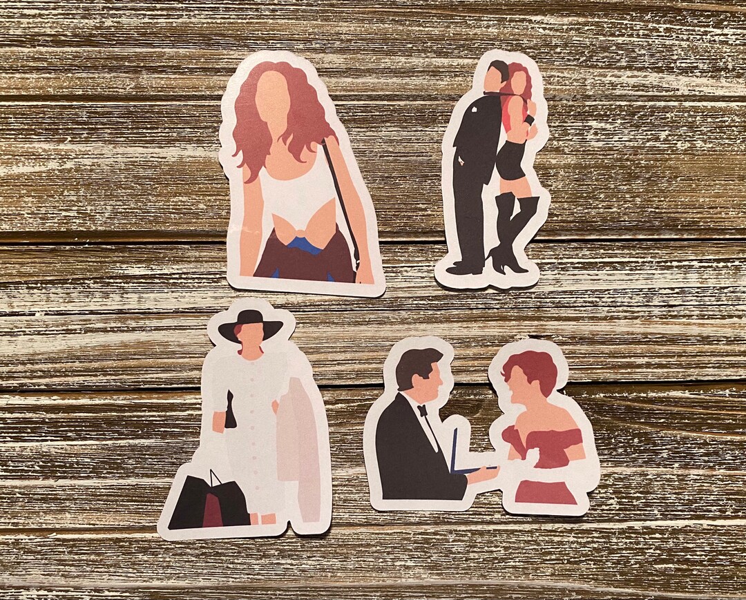 Romcom Minimalist Stickers - Etsy