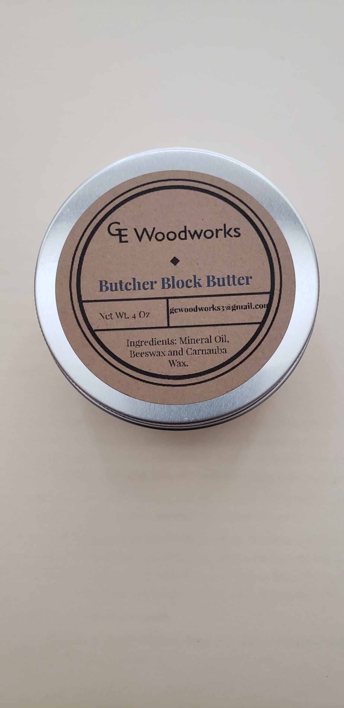 Butcher Block Butter, Wood Butter, Food Grade Safe Wax for Conditioning ...