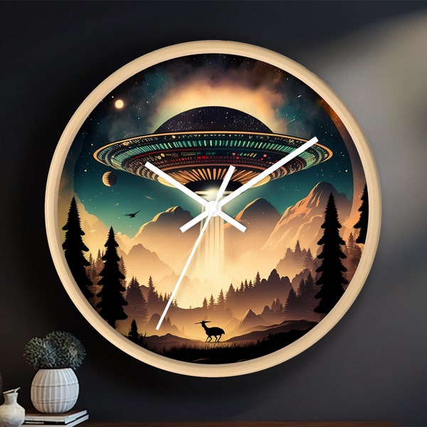 Ufo Fan Clock - Etsy