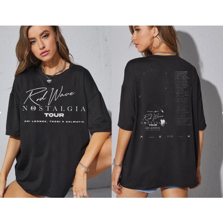 Wave Nostalgia Tour 2023 Rod Tracklist Tshirt Wave Graphic - Etsy