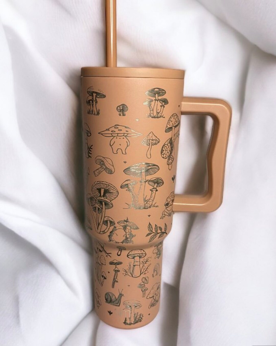 Laser Engraved Full Tumbler Wrap| Seamless Wrap| Frogs Mushrooms ...
